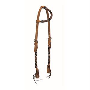 Sierra Gentry one ear headstall - Light oil