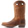 Botte Western Ariat Hybrid Roughstock Square Toe pour Homme - Sorrel Crunch